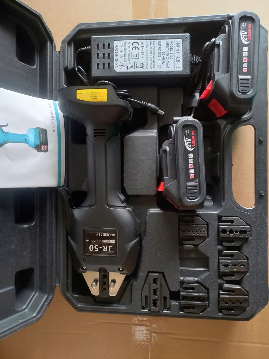 Máy bấm cos dùng pin Mini JR-50 / EW-50X